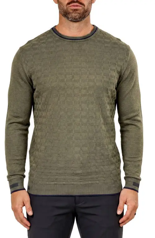 MACEOO Crewneck Sweater - Green