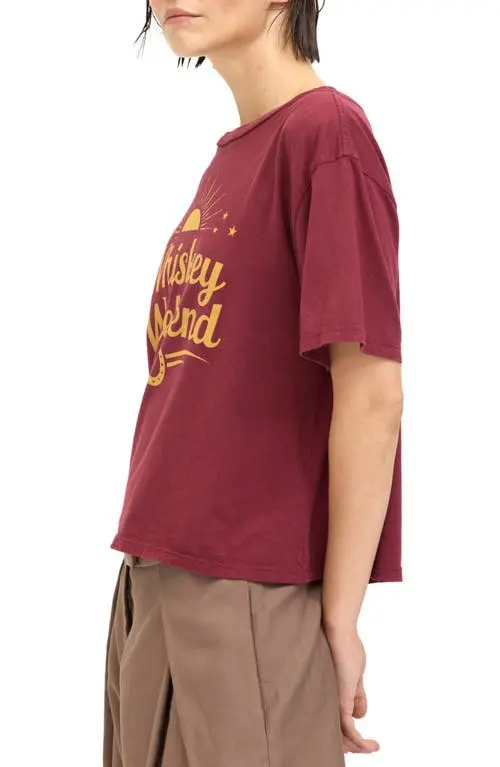PROJECT SOCIAL T Whiskey Weekend Graphic T-shirt
