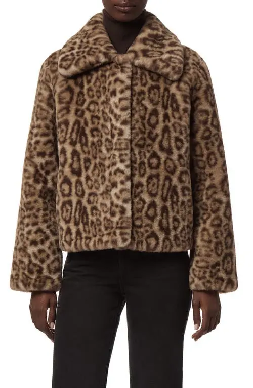 Apparis Elis Leopard Faux Fur Coat - Light Leopard