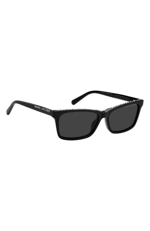 Marc Jacobs 54mm Rectangular Sunglasses
