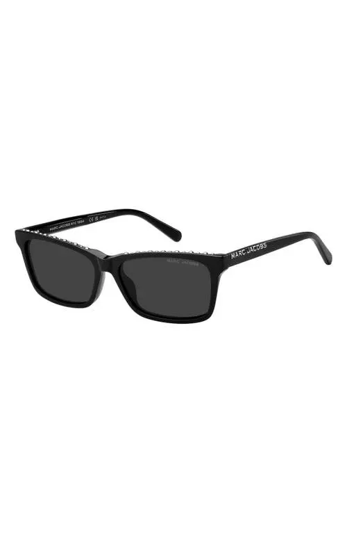 Marc Jacobs 54mm Rectangular Sunglasses