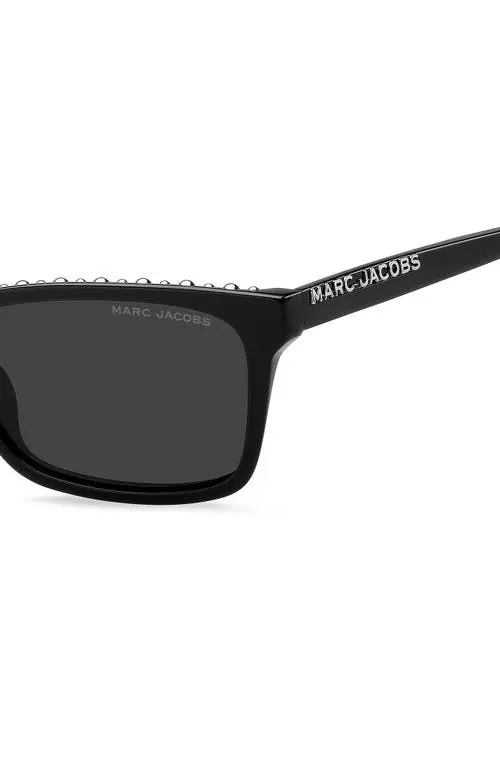 Marc Jacobs Studded Rectangular Sunglasses