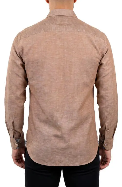 MACEOO Fibonacci Contemporary Fit Button-up Shirt