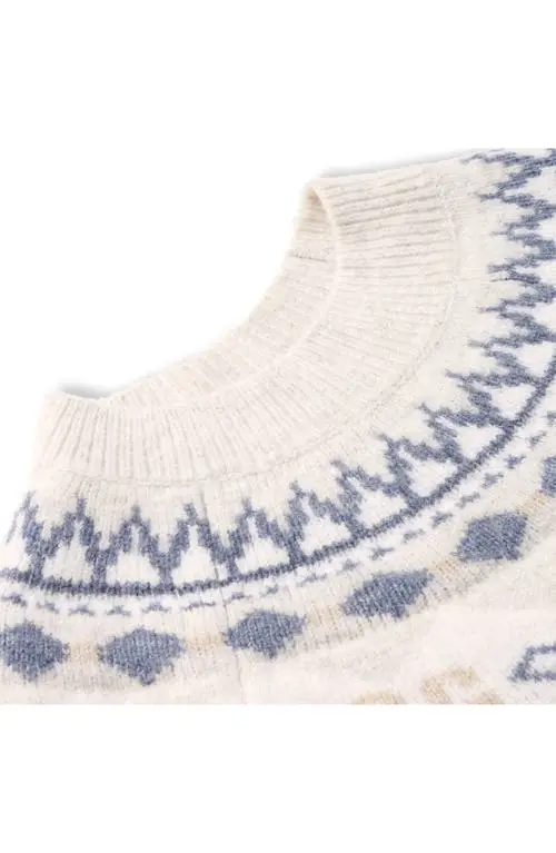 UGG Braylee Mock Neck Sweater - Grey Heather Multi