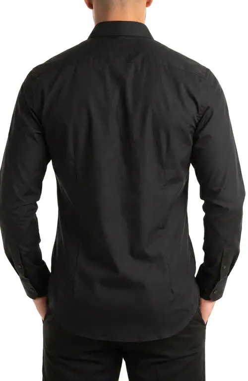 MACEOO Stone Dollar Button-up Shirt