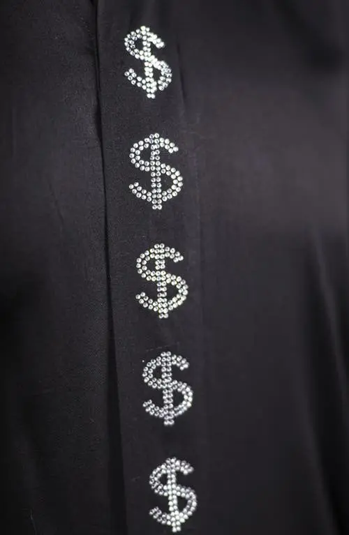 MACEOO Stone Dollar Button-up Shirt
