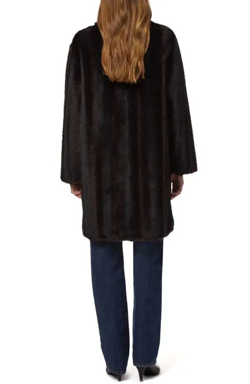 Apparis Blair Shaved Mink Faux Fur Coat