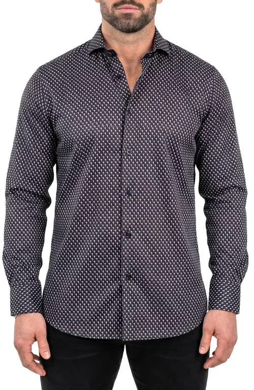 MACEOO Einstein Contemporary Fit Button-up Shirt