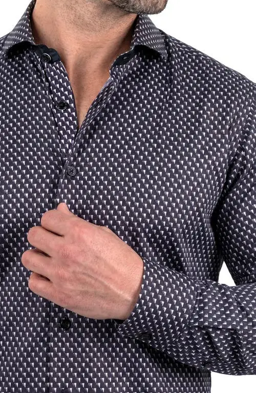 MACEOO Einstein Contemporary Fit Button-up Shirt