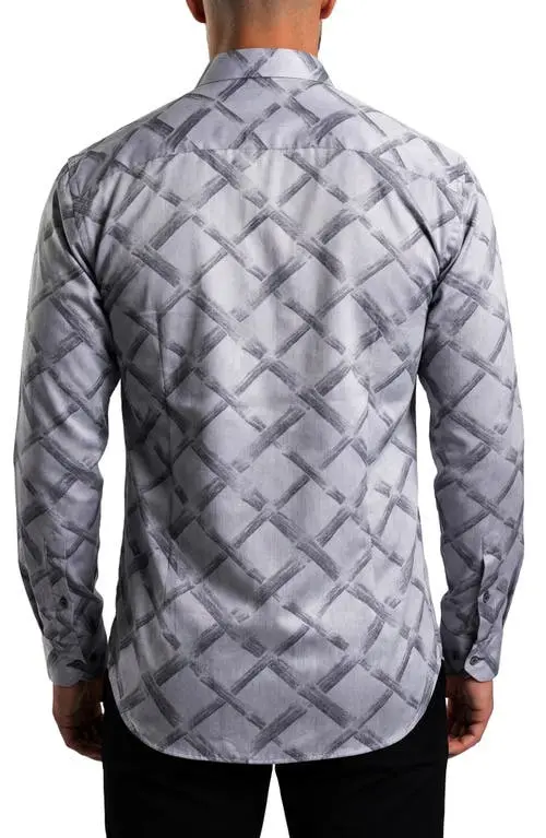 MACEOO Fibonacci Contemporary Fit Button-up Shirt