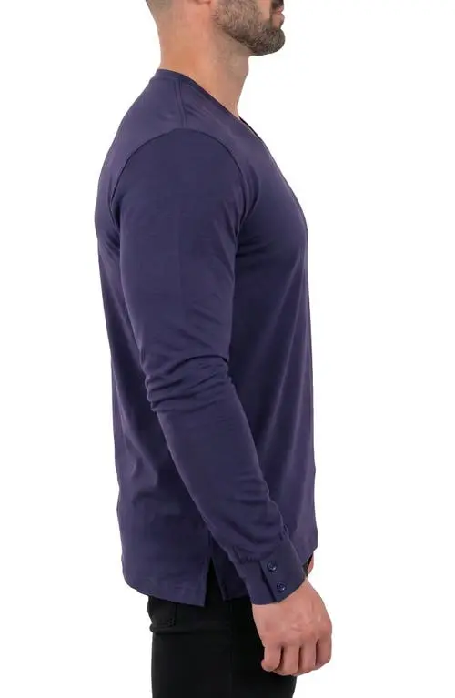 MACEOO Rissa V-neck Long Sleeve T-shirt