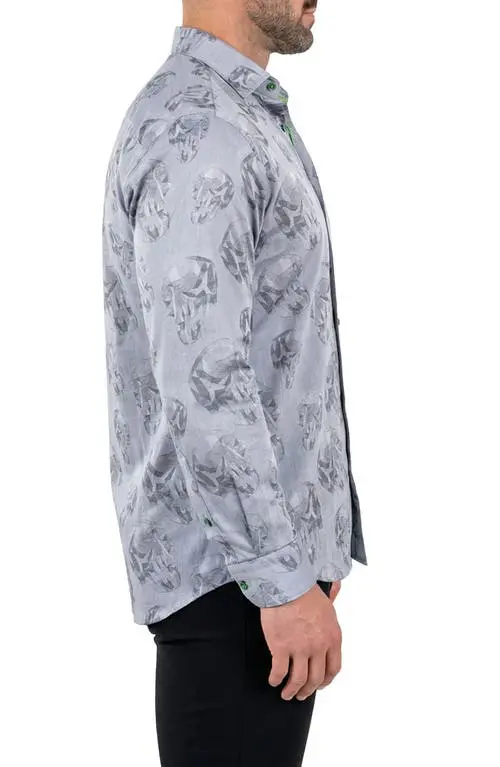 MACEOO Fibonacci Contemporary Fit Button-up Shirt