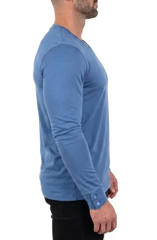 MACEOO Rissa Long Sleeve V-neck T-shirt