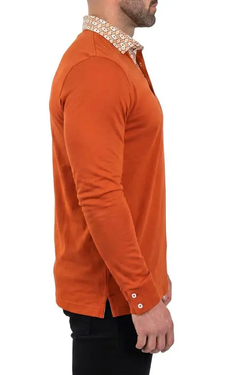 MACEOO Newton Ooohcotton Long Sleeve Polo
