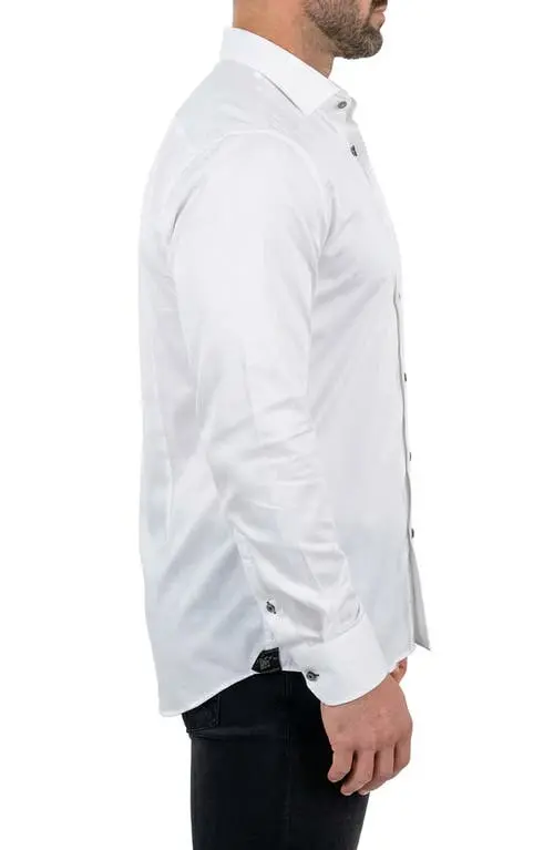 MACEOO Fibonacci Contemporary Fit Button-up Shirt