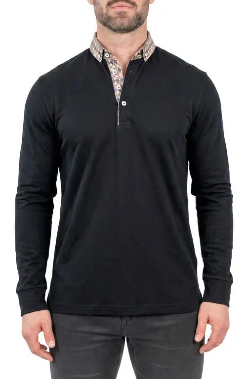 MACEOO Newton Long Sleeve Polo