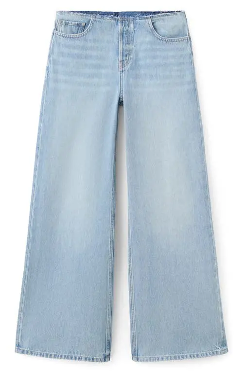 Mango Oscar Raw Edge Straight Leg Jeans
