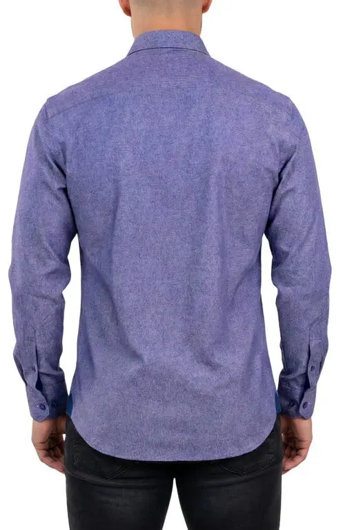 MACEOO Einstein Contemporary Fit Button-up Shirt
