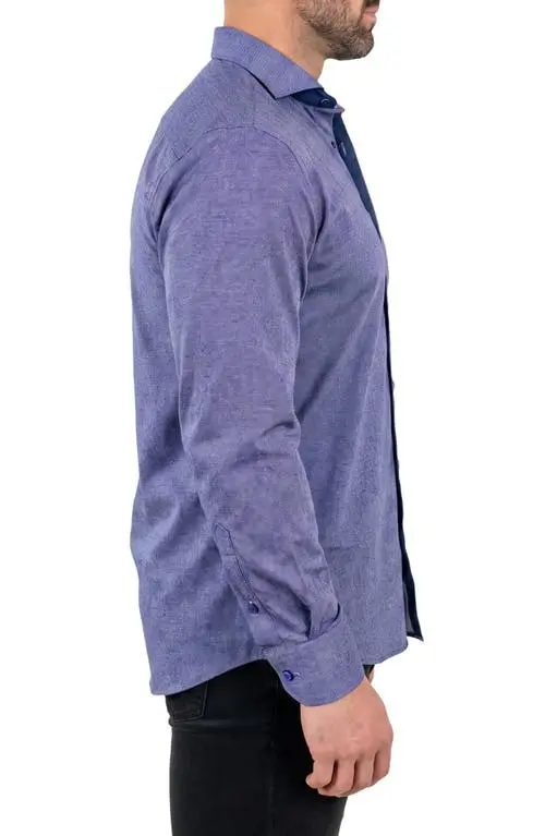 MACEOO Einstein Contemporary Fit Button-up Shirt