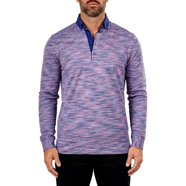 MACEOO Newton Long Sleeve Polo