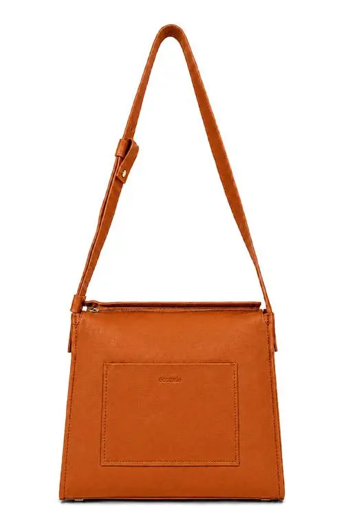 Écotorie Eleanor Leather Crossbody Bag - Caramel
