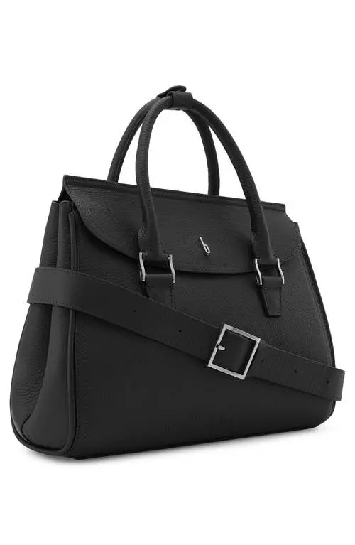 BEHNO Coco Medium Pebbled Leather Satchel
