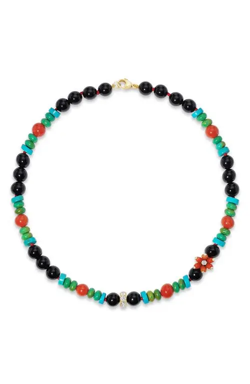 GRACE WINFREY Marfa Necklace - Blue