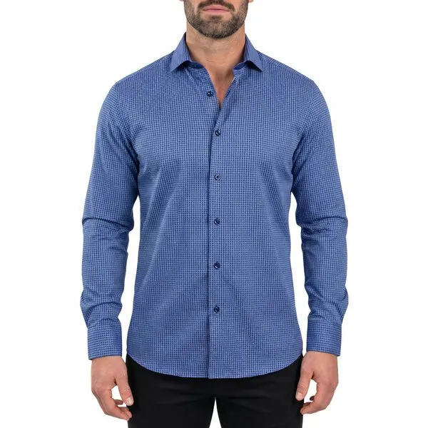 MACEOO Einstein Contemporary Fit Button-up Shirt
