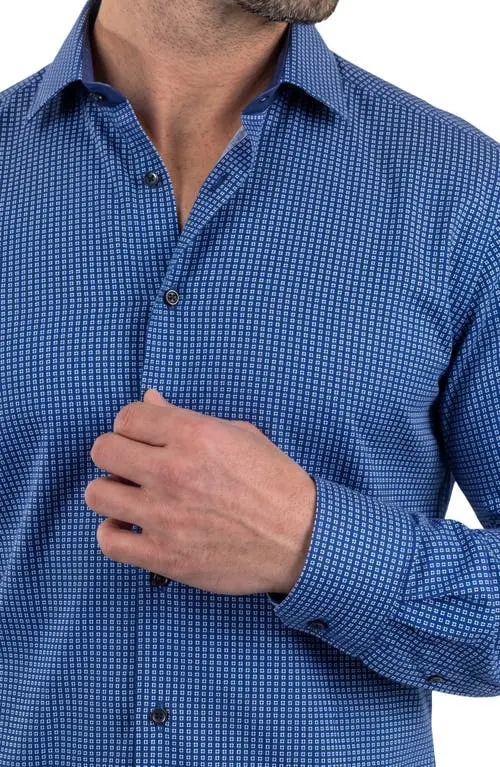 MACEOO Einstein Contemporary Fit Button-up Shirt
