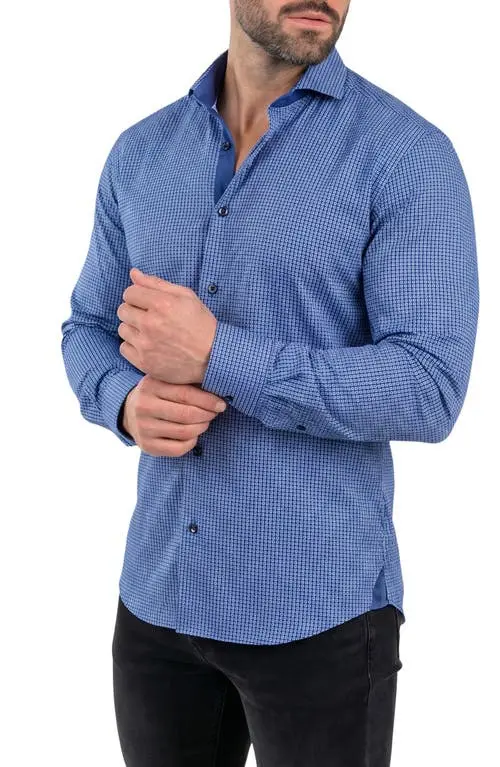 MACEOO Einstein Contemporary Fit Button-up Shirt