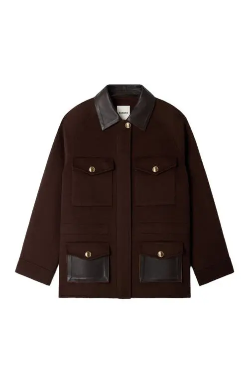 Sandro Double-faced Coat