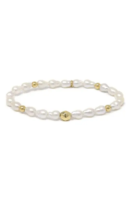 Anzie Boheme Pearl And Gold Bead Bracelet - Pearl/14k Yellow Gold