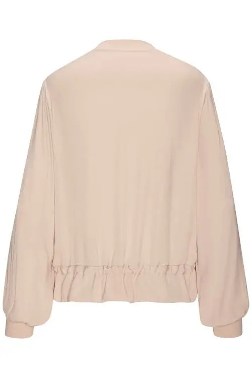 LASCANA Zip-up Drawstring Bomber Jacket