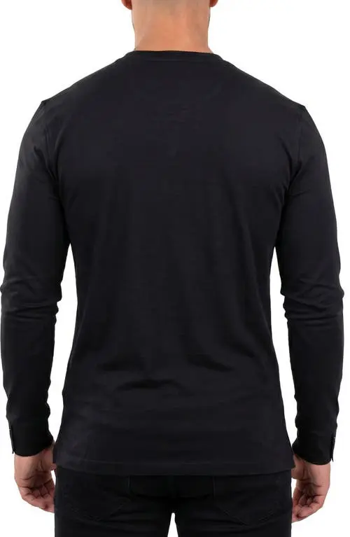 MACEOO Rissa Long Sleeve V-neck T-shirt