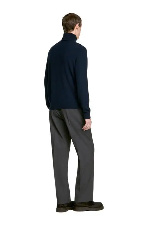 Sandro Roll Neck Cashmere Sweater