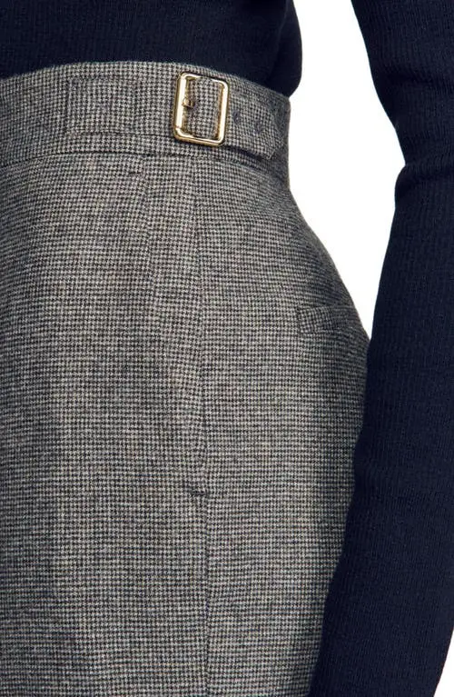 Sandro Wool Suit Trousers