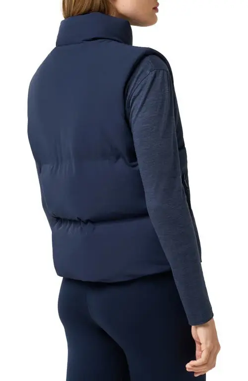 Travis Mathew Quilted Midweight Stretch Jacket - Navy Blazer