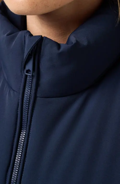 Travis Mathew Quilted Midweight Stretch Jacket - Navy Blazer