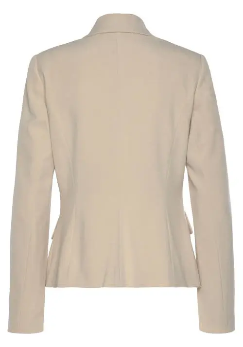 LASCANA Double Breasted Blazer With Notched Lapel