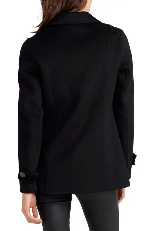 BELLE & BLOOM Forget You Wool Blend Military Peacoat