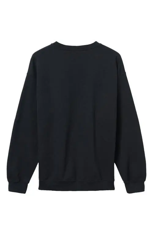 Junk Food Los Angeles Rams Cotton Blend Crewneck Sweatshirt
