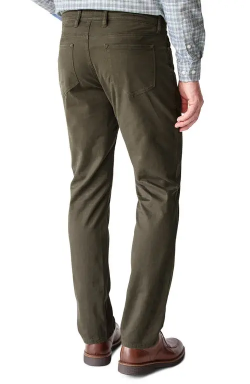 Johnston & Murphy Nolan Five-pocket Stretch Pima Cotton Pants