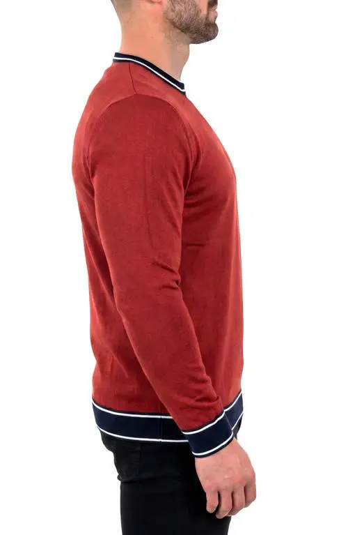MACEOO Merino Wool Crewneck Sweater
