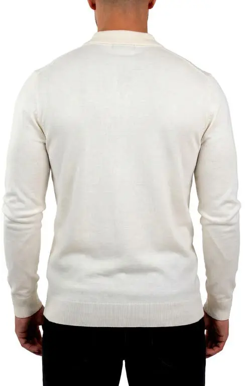 MACEOO Unknown Eleven Merino Wool Polo Sweater