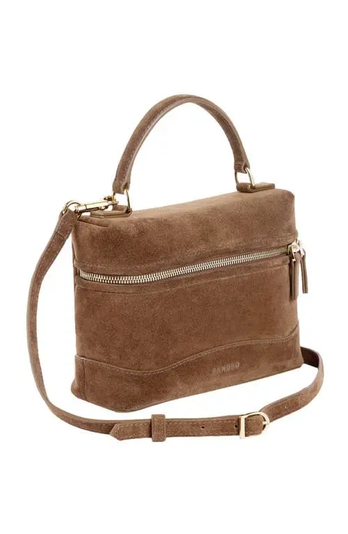Sandro Tangolino Suede Bag