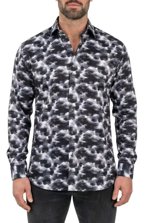 MACEOO Fibonacci Contemporary Fit Button-up Shirt