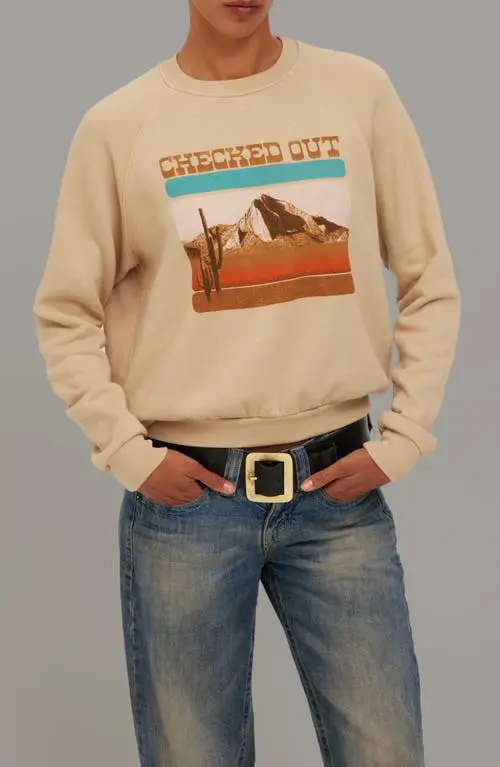 PROJECT SOCIAL T Checked Out Graphic Sweatshirt