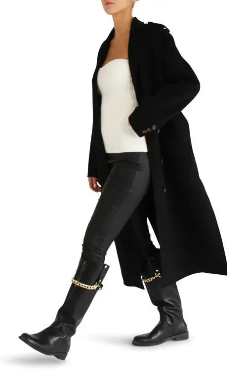 BELLE & BLOOM Longline Wool Blend Coat
