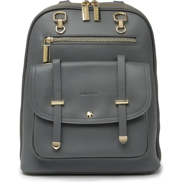 BELLE & BLOOM 5th Avenue Convertible Leather Backpack