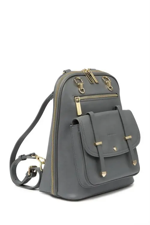 BELLE & BLOOM 5th Avenue Convertible Leather Backpack